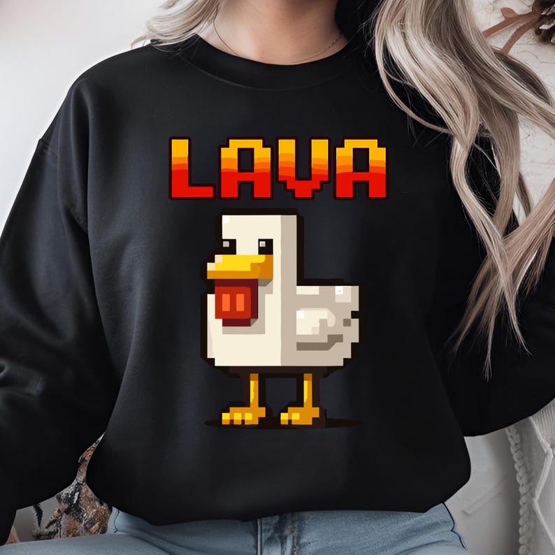 Divertido pollo de lava de Minecraft PNG / Pollo de lava pixel art ...