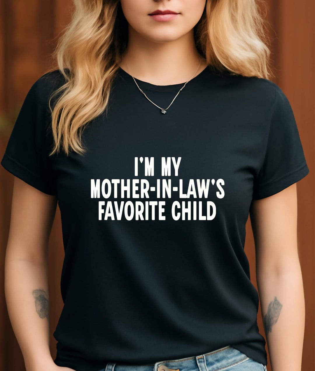 Funny Mother-in-law's Favorite Child Quote, Sarcastic Humor PNG - Etsy