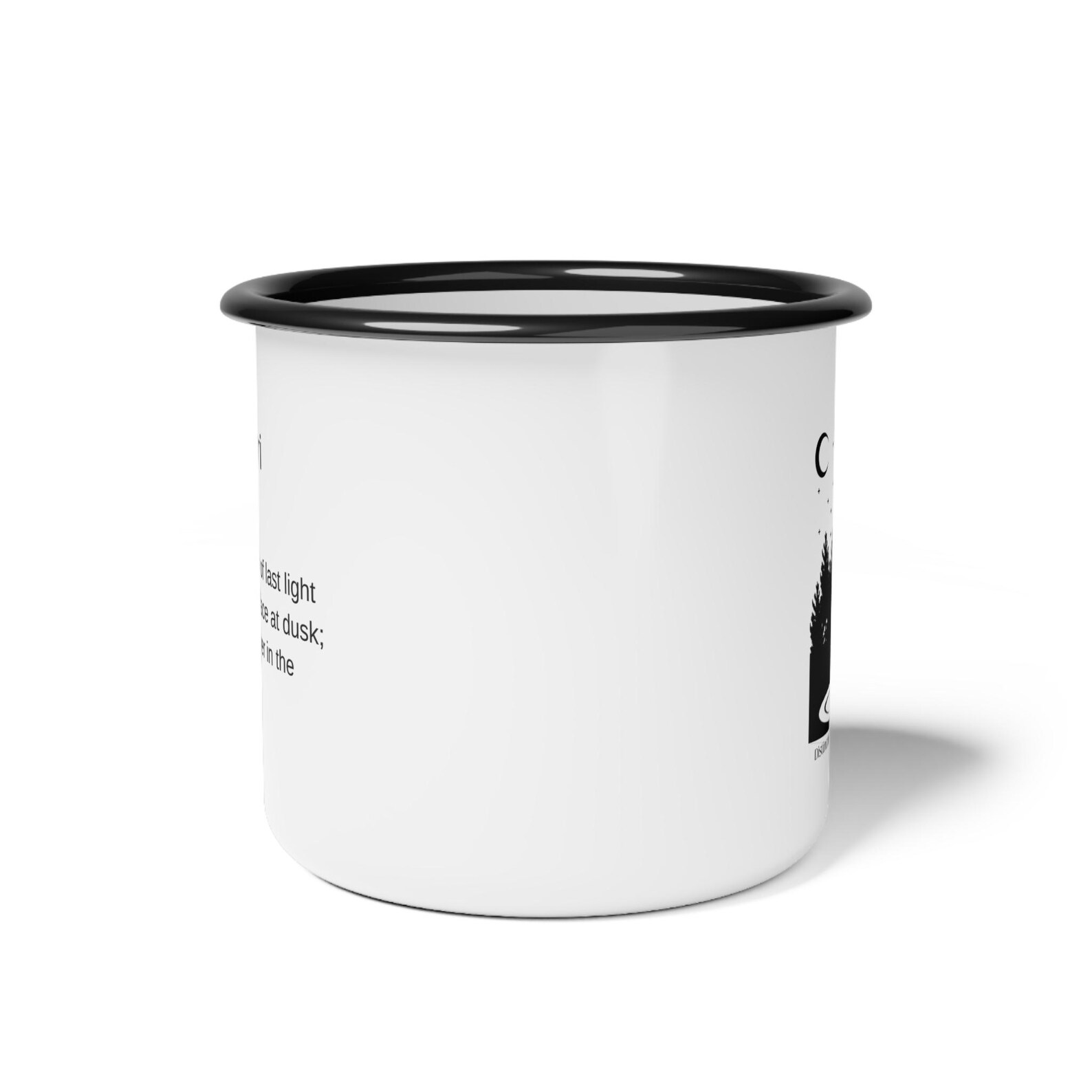 Kawaakari- Rare Words- Enamel Camp Cup- Mug - Etsy