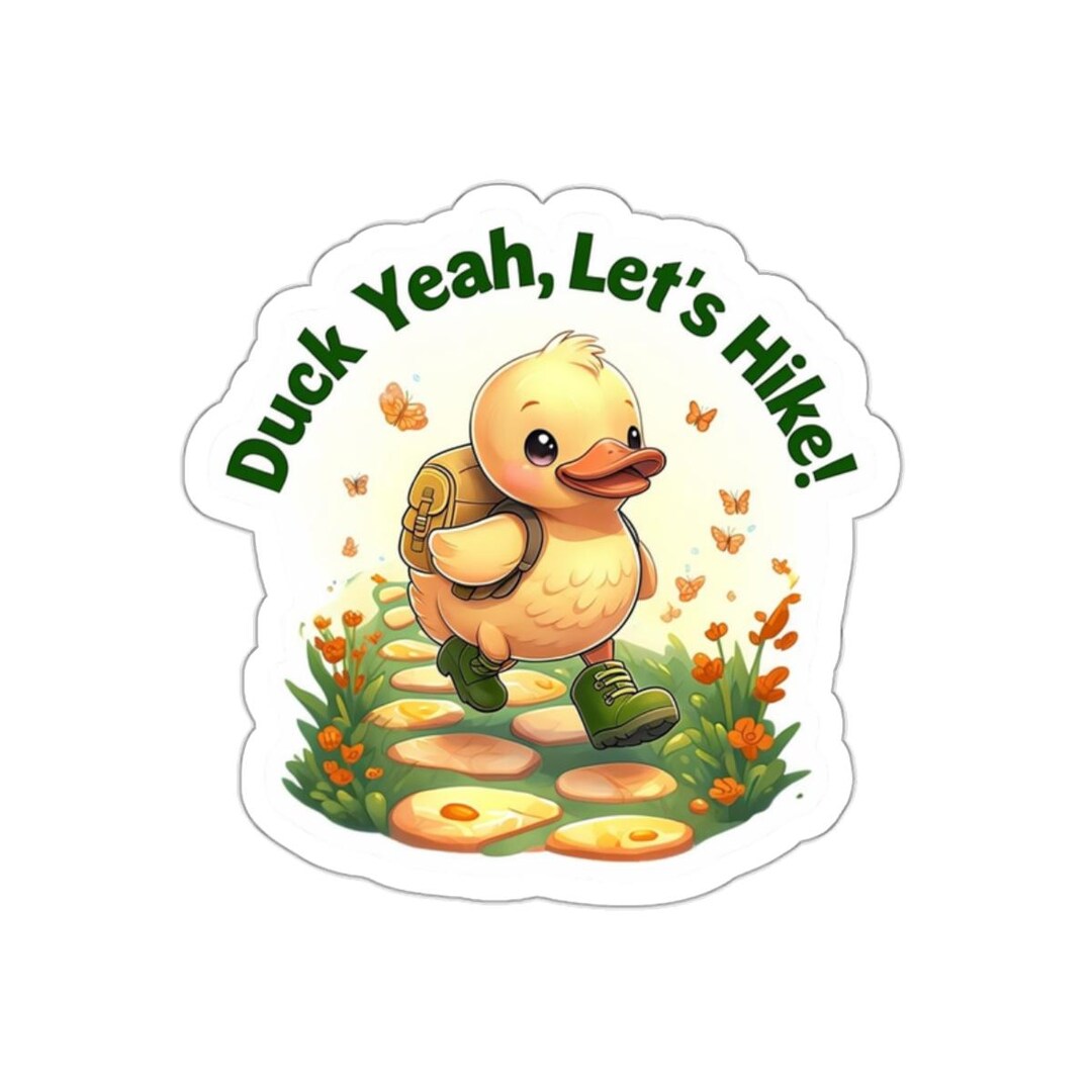 Duck Yeah- Sticker - Etsy