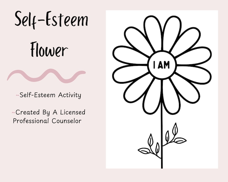 Mental Health Coping Skills Handout for Therapists- Positive Self-talk ...