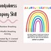Mental Health Coping Skills Handout for Therapists- Rainbow Breathing ...