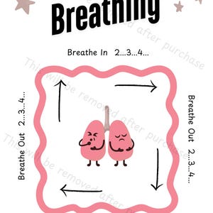 Mental Health Coping Skills Handout for Therapists- Box Breathing ...