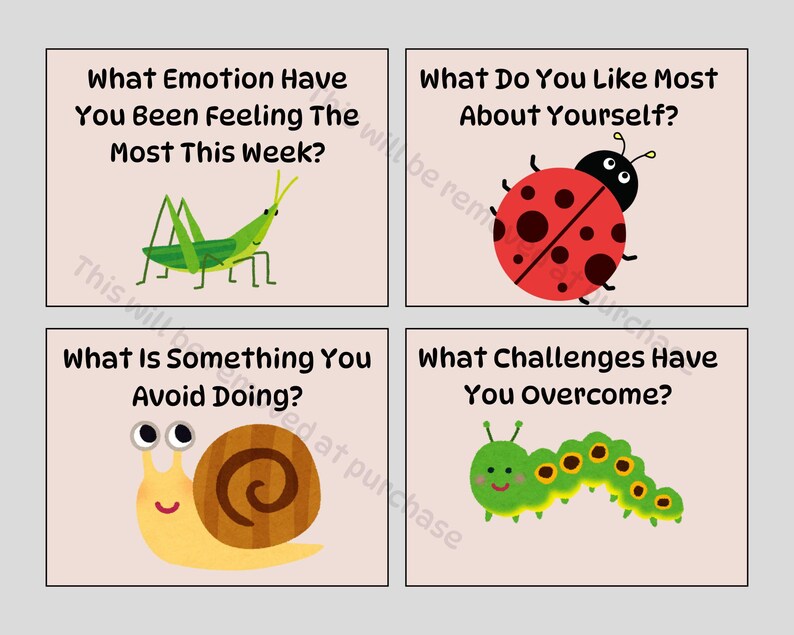 Conversation Starter Cards for Kids: Fun Family Icebreaker Questions ...