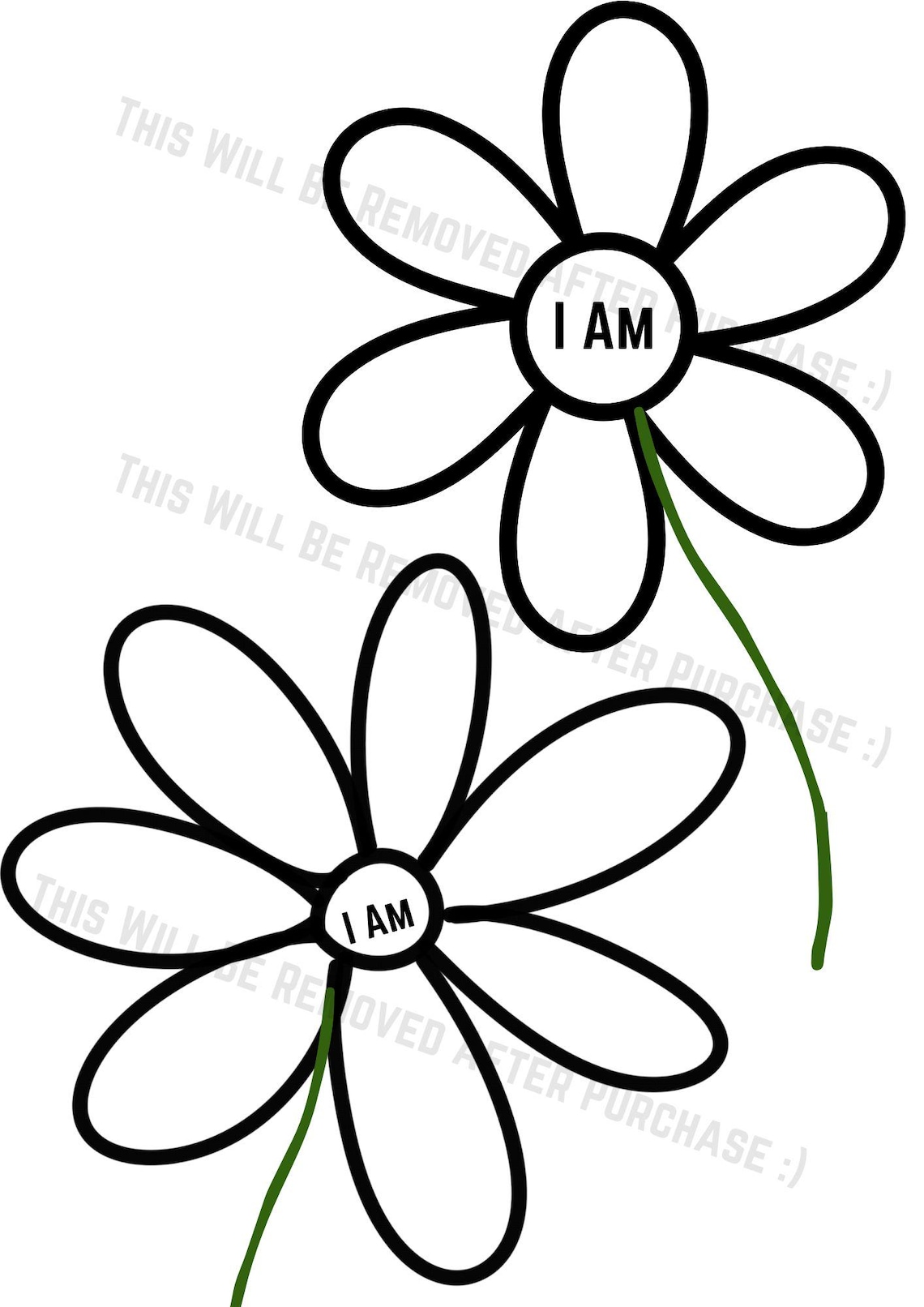 Self-esteem Flower Activity Bundle: Mental Health Handouts (digital ...