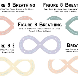 Figure 8 Breathing Handout: Mental Health Coping Skill (digital ...