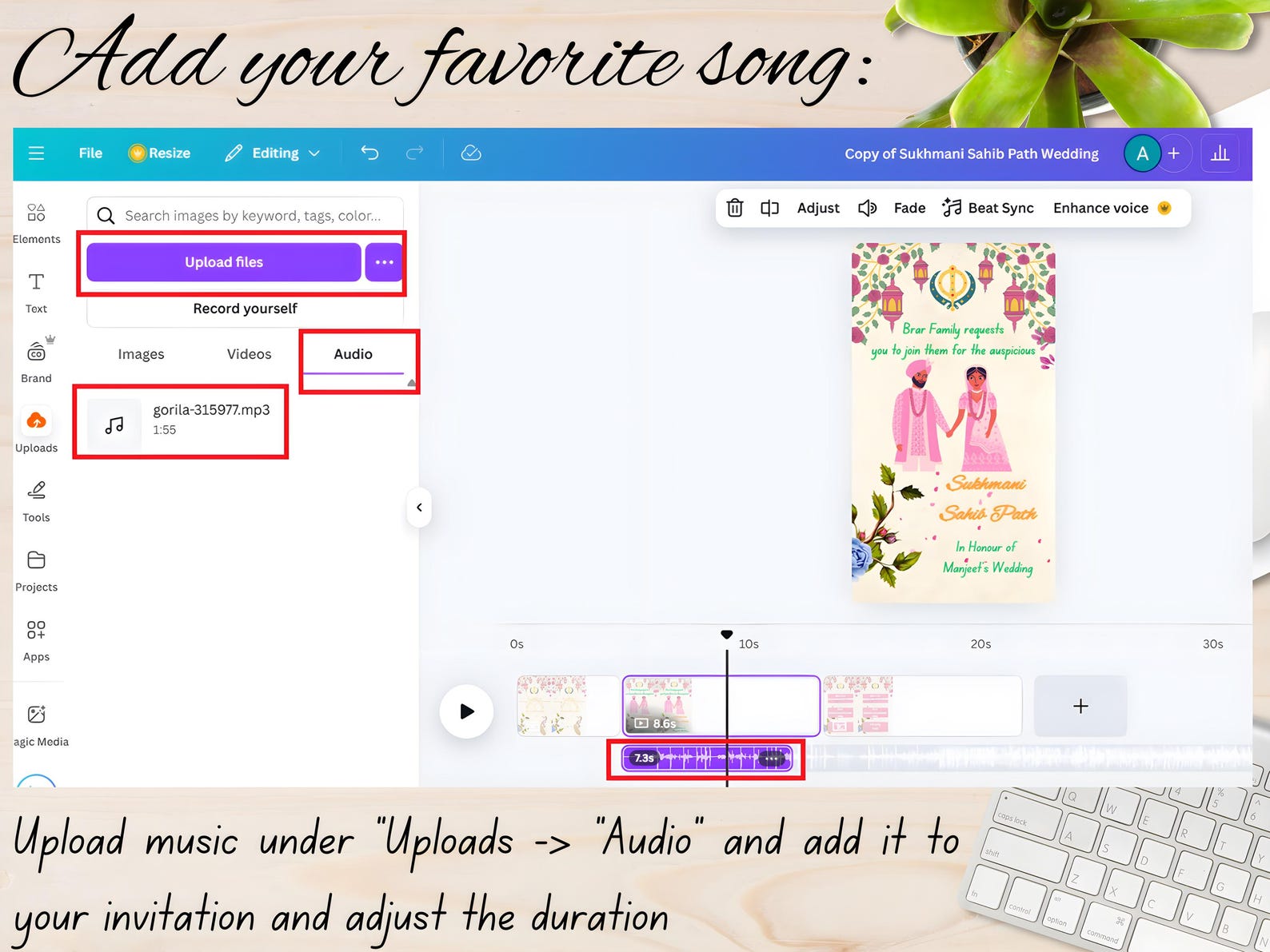 Quinceañera Invitation Video Animated Butterfly Pink Green | Sweet 15 ...