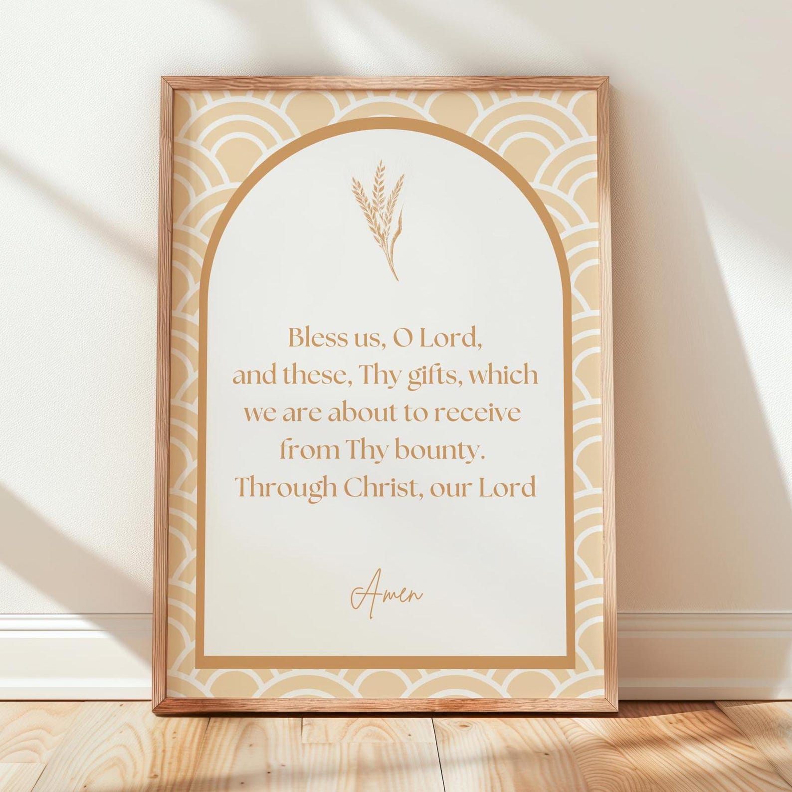 Prayer Before Meals | "bless Us O Lord" Catholic Prayer | Catholic ...
