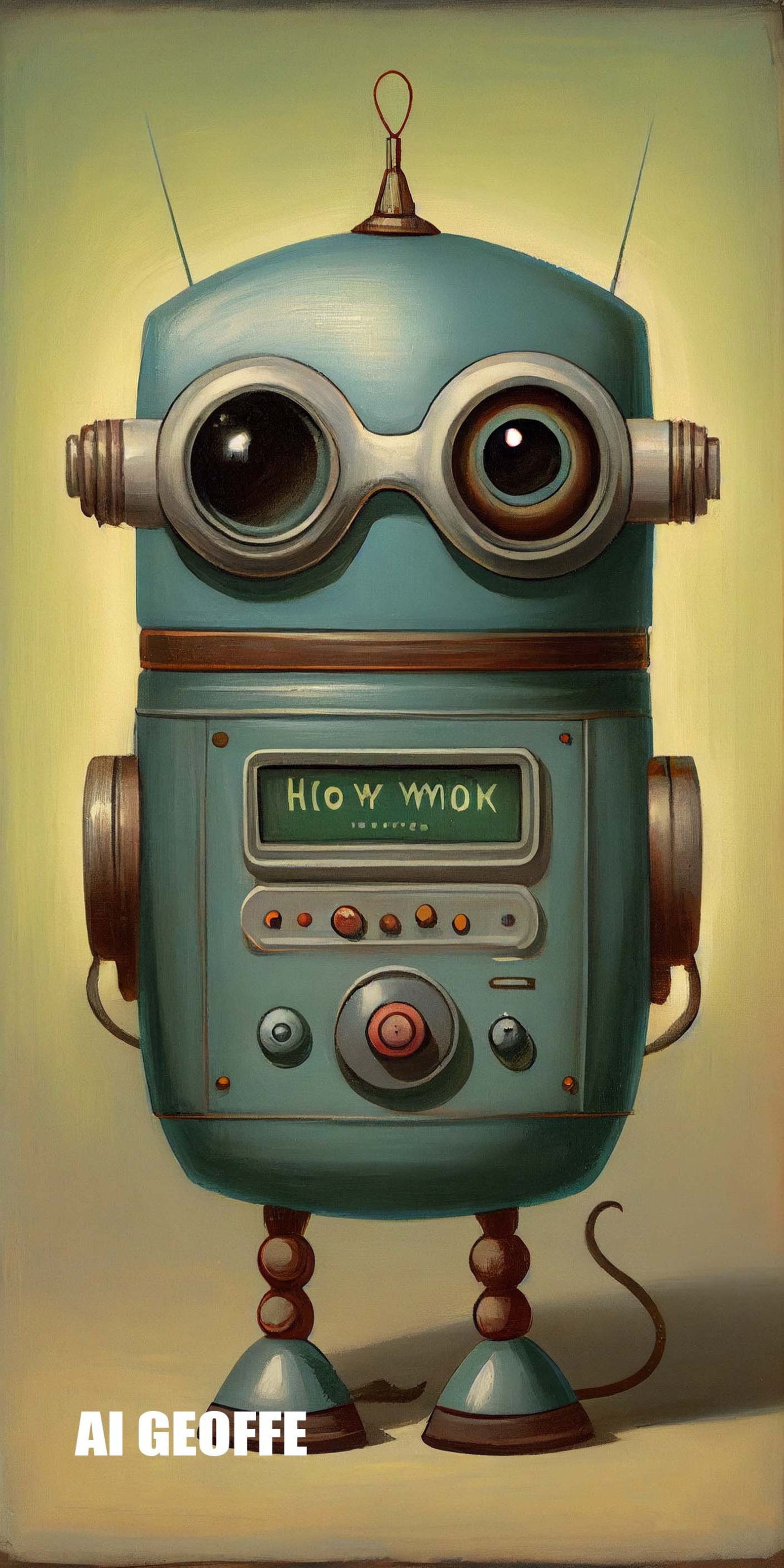 Retro Robots - SET 4, Pop Surrealism, Retro Futurism, AI, Midjourney, Instant Download ...