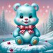 Set of 10 Cute Ice World Bears AI Art, Instant Download, Print Yourself ...