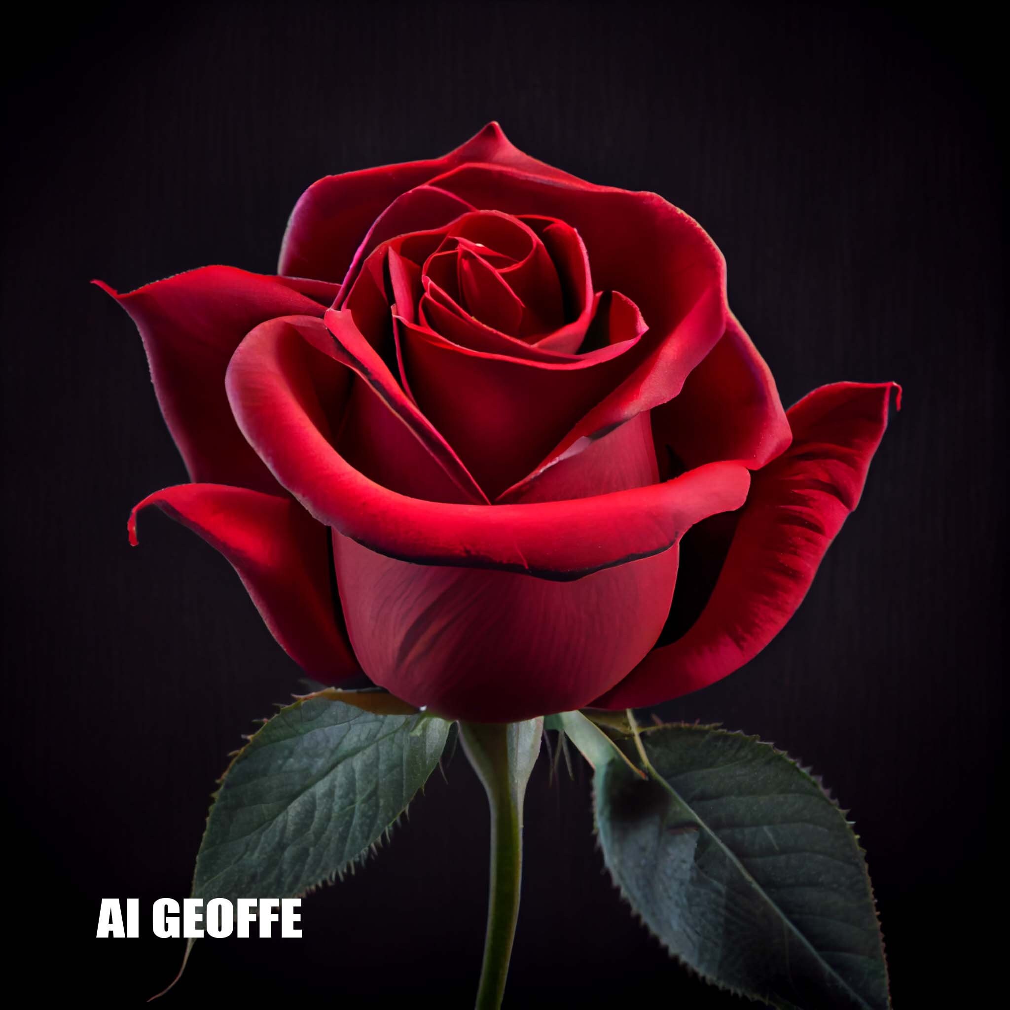 Set of 5 Perfect AI Roses - Midjourney AI, Instant Download, Print ...