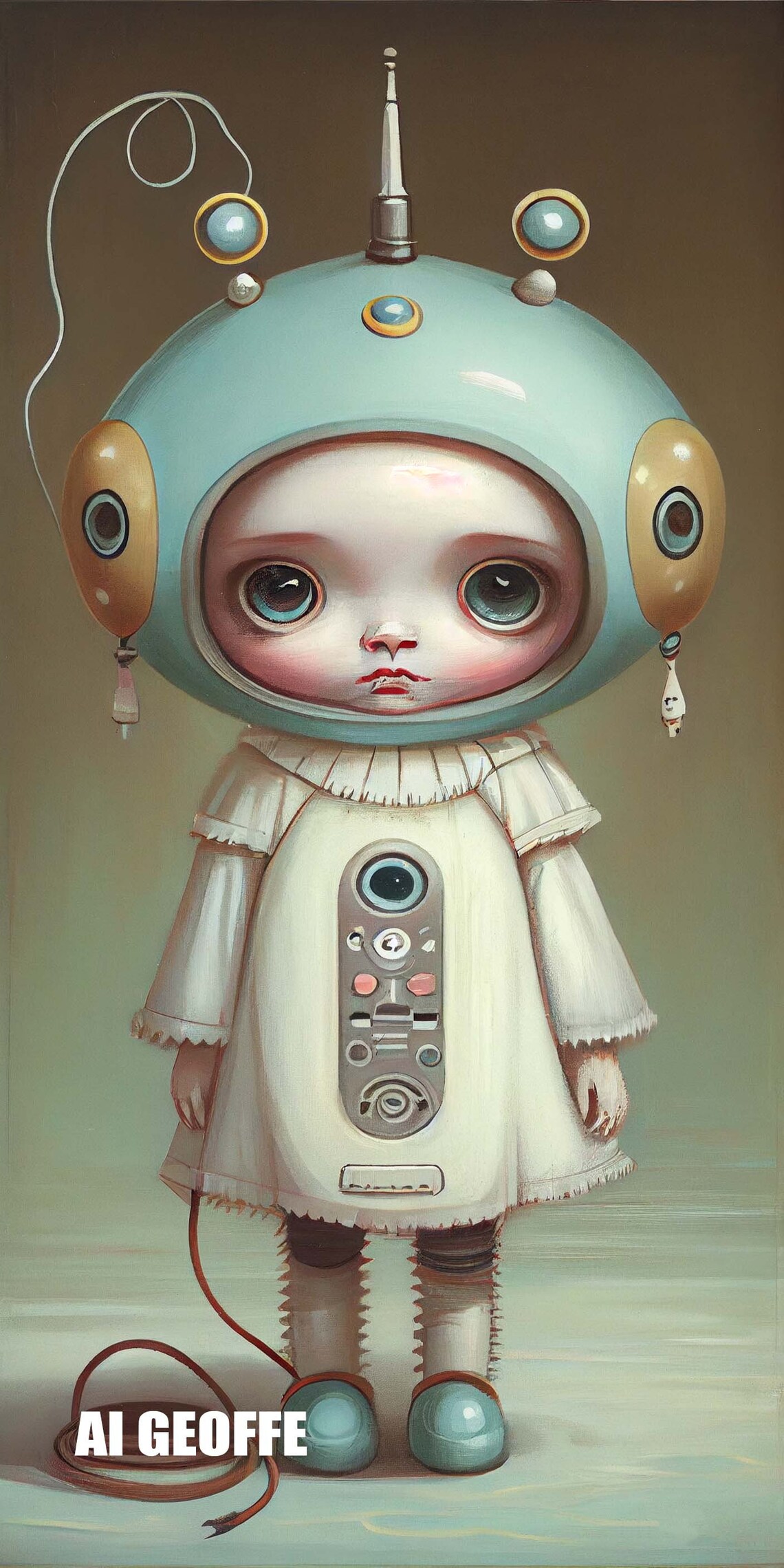 Retro Robots - SET 2, Pop Surrealism, Retro Futurism, AI, Midjourney ...