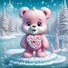 Set of 10 Cute Ice World Bears AI Art, Instant Download, Print Yourself ...
