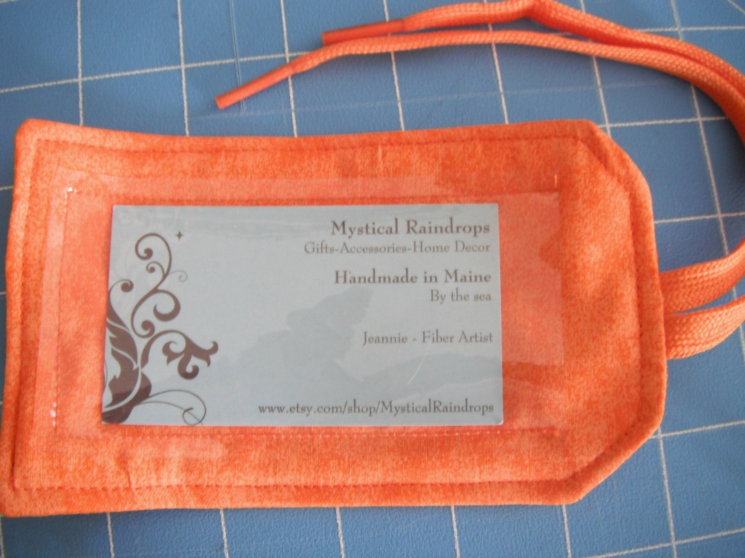 Gift Tag / Luggage Tag / Tag / Orange / Name Tag / Door Hanger ...