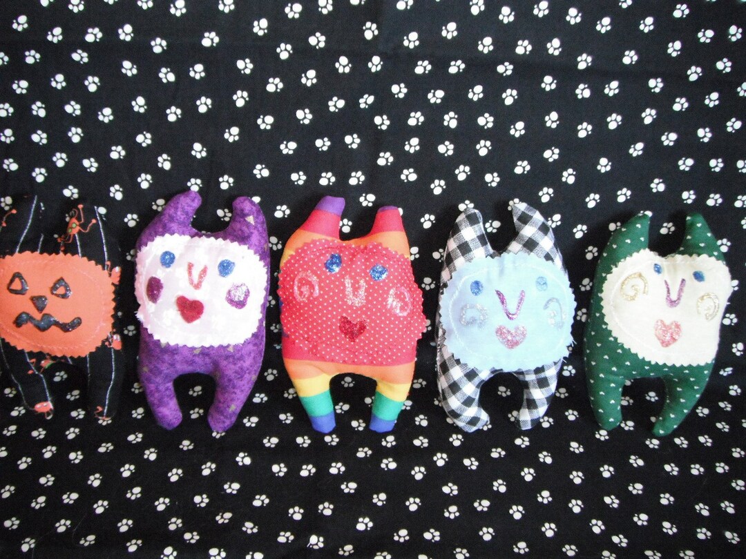 Rainbow Valentine Doll / Pocket Doll / Softie Monster Doll / Softie ...