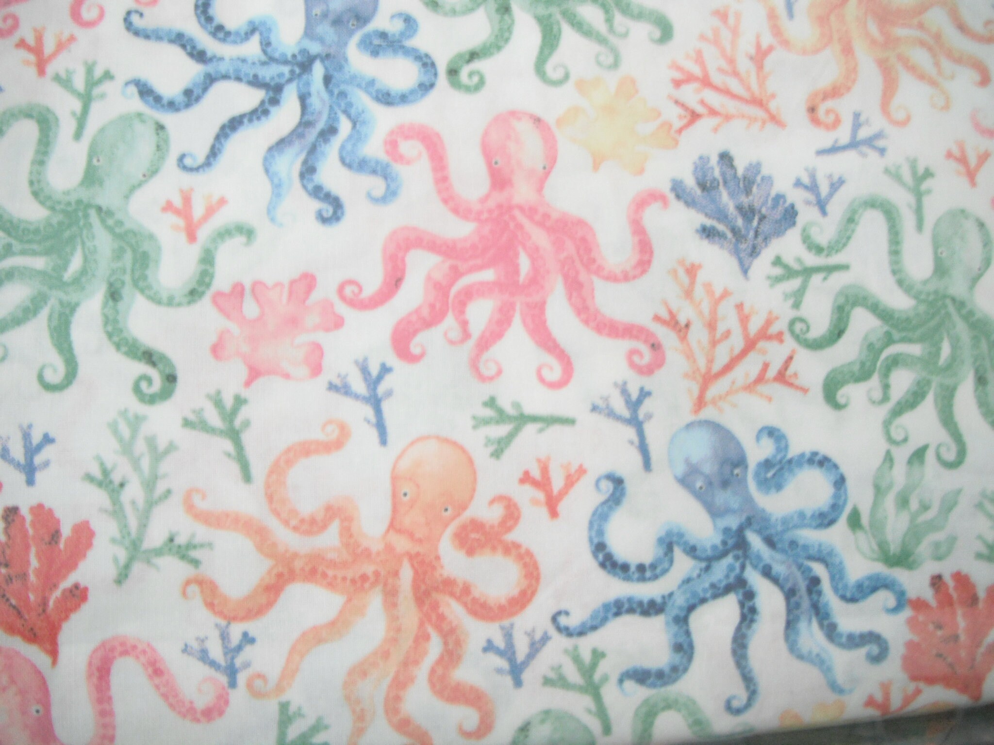 Octopus Face Mask Colorful Octopus Face Covering Pediatric - Etsy