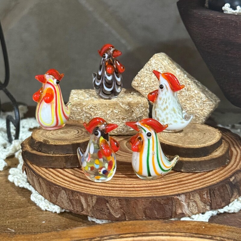 Stained Glass Chickens - Etsy