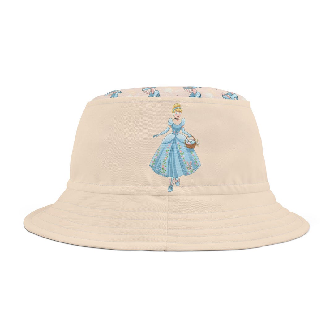 Cinderella Easter Bucket Hat, Summer Garden Party Accessory, Disney Fan ...