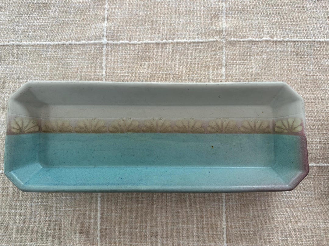Vintage Hillside Pottery Dish - Etsy