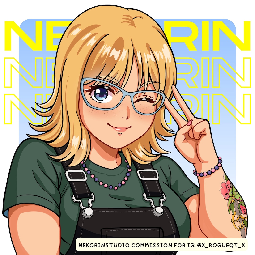 Custom Anime PFP: Chibi Avatar Art Commission (digital PNG File) - Etsy