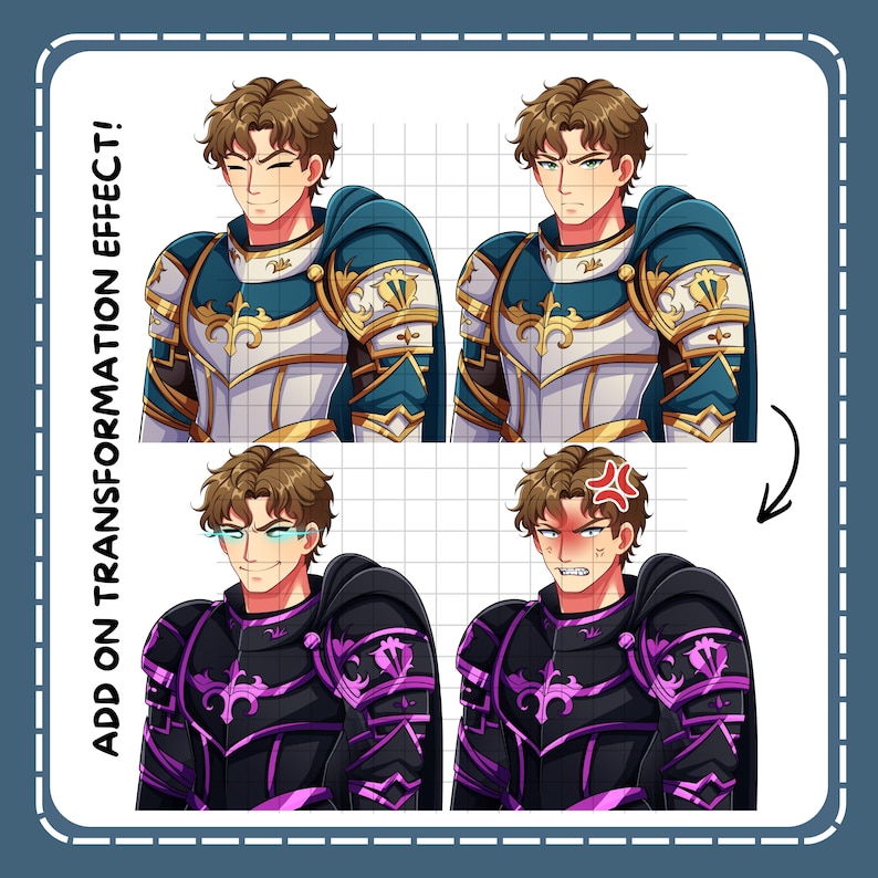 DND Pngtuber Commission : Custom Character Art, Campaign Party ...