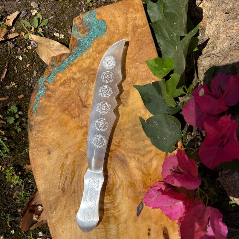 Selenite Knife - Etsy