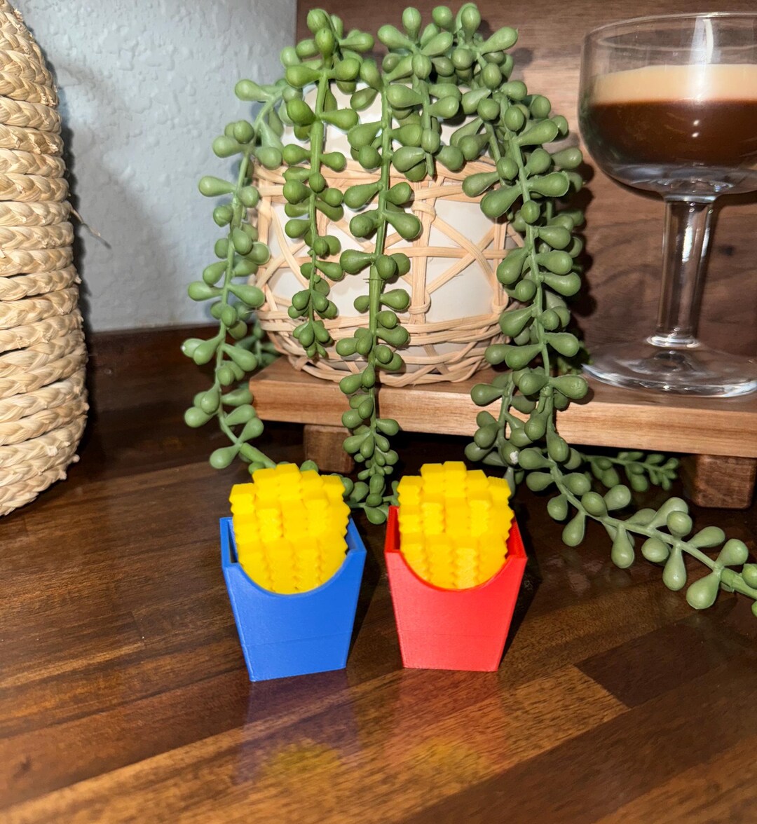 Fidget Fries Clicker - Fun Stress Relief Sensory Toy - Desk Toy Unique ...