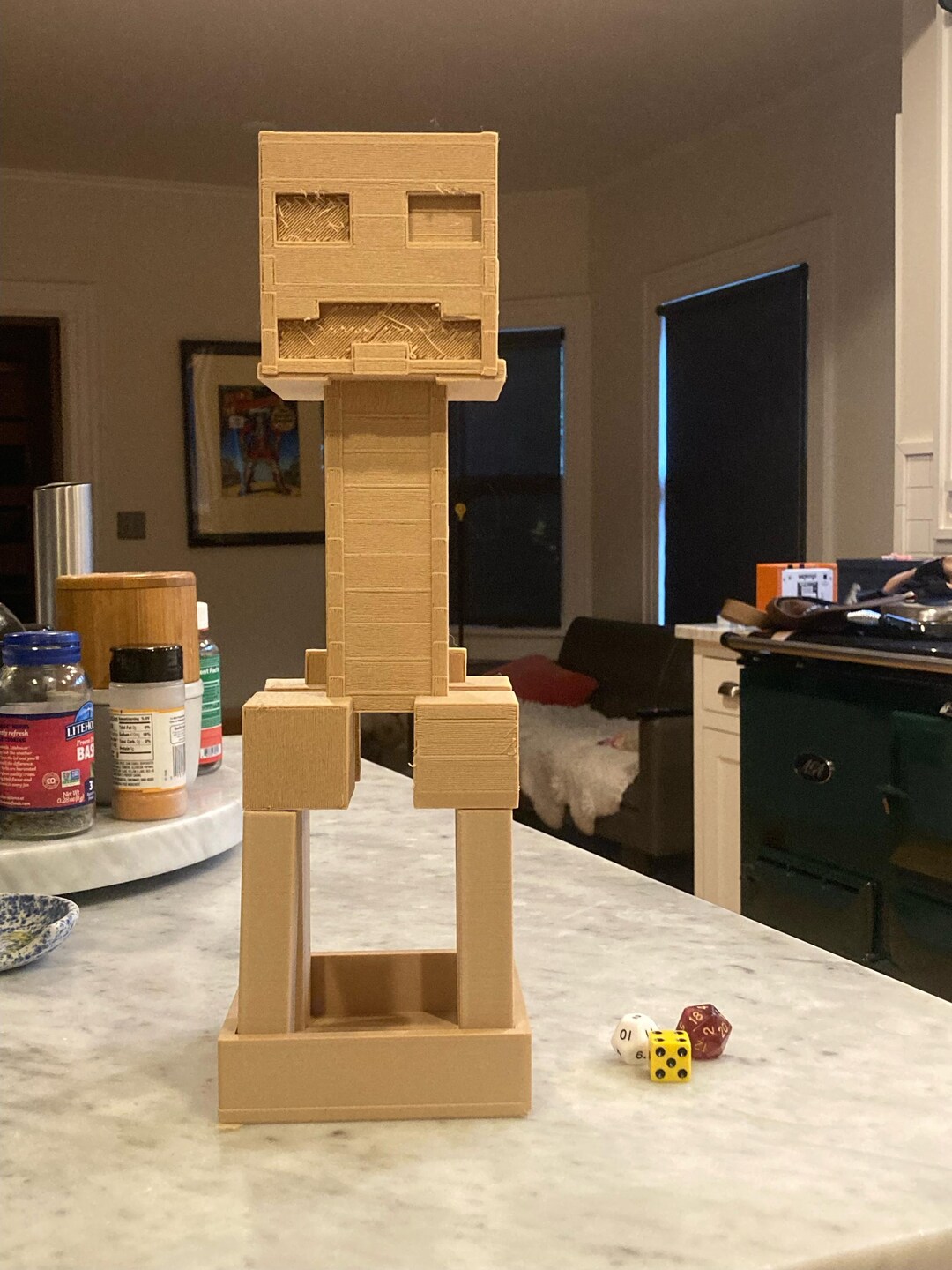 Creeper Dice Tower - Etsy