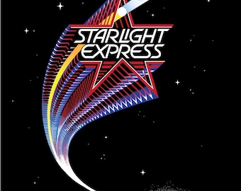 Starlight Express VINTAGE LOGO Digital Vector Musical - Etsy