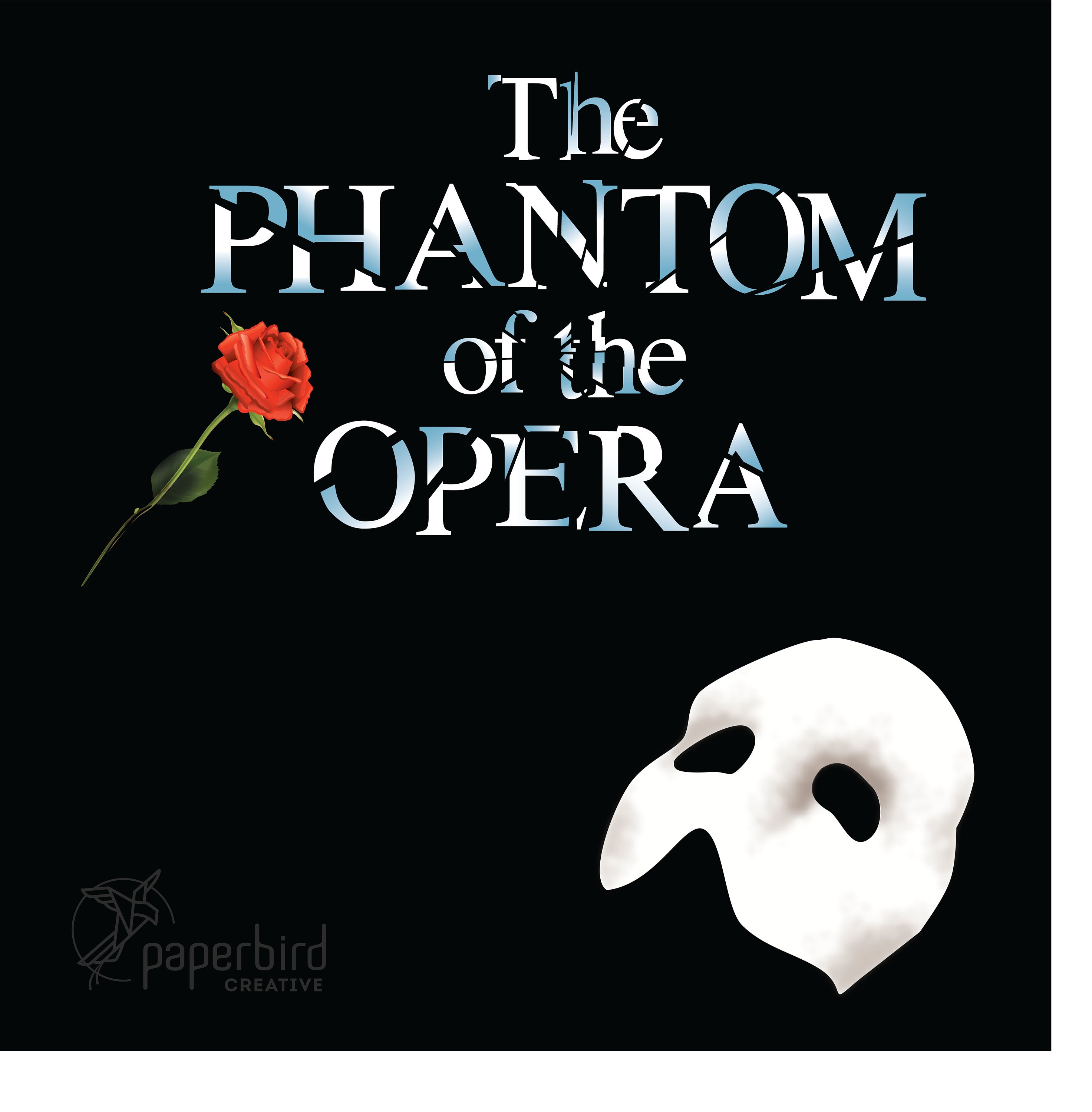 PHANTOM of the OPERA Musical LOGO ~ Digital Vector ~ Broadway - Etsy