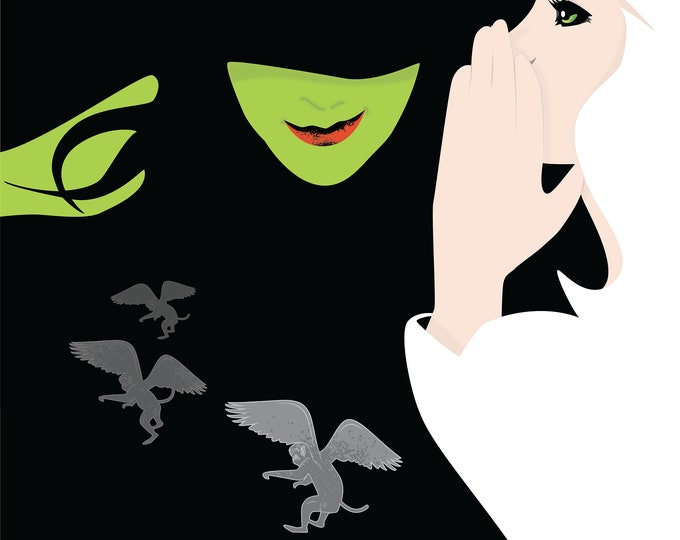 WICKED Musical PLAYBILL & LOGO ~ Digital Vector ~ Broadway - Etsy