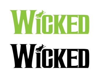 WICKED Movie LOGO ~ Digital Vector ~ Broadway - Etsy