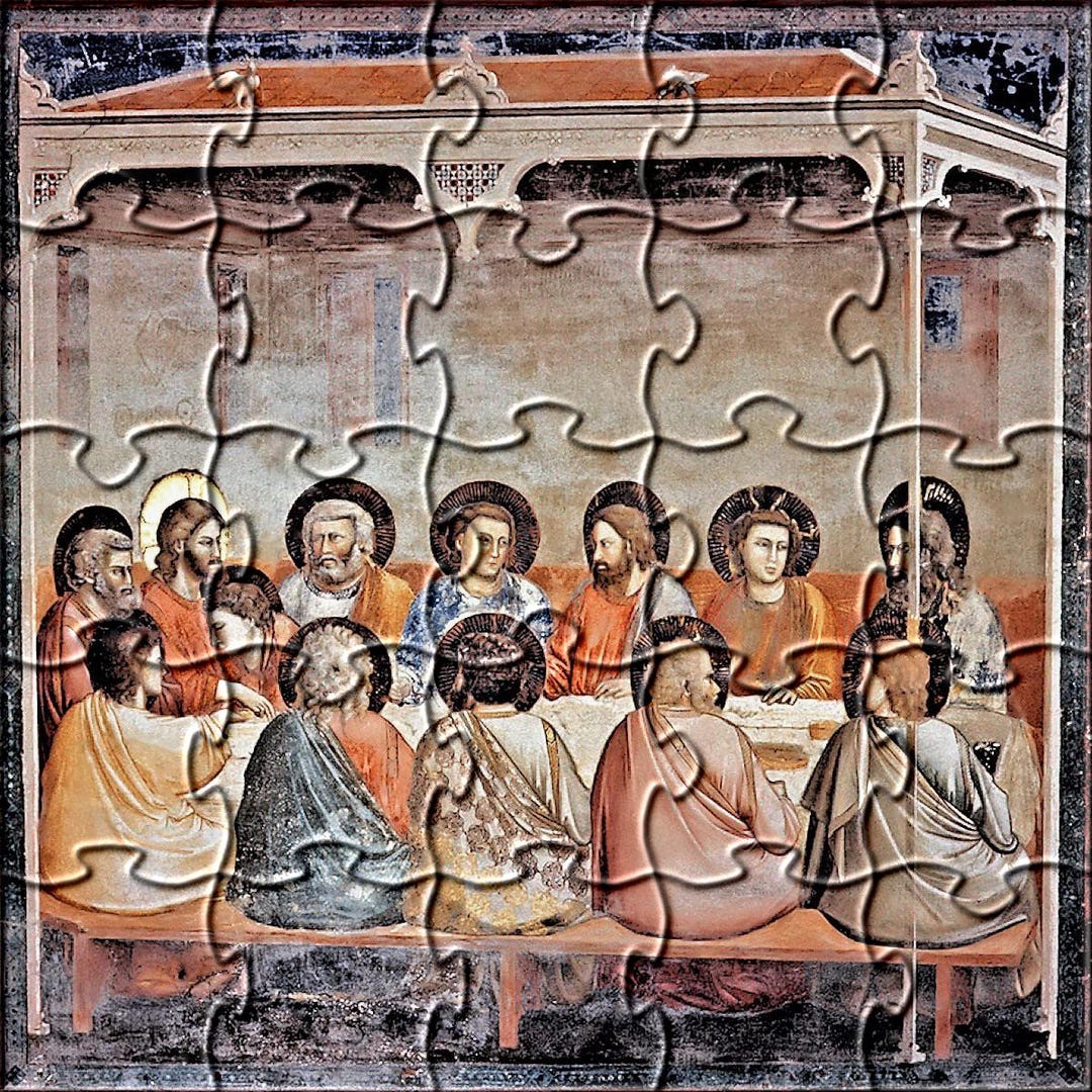 Last Supper Puzzle - Etsy