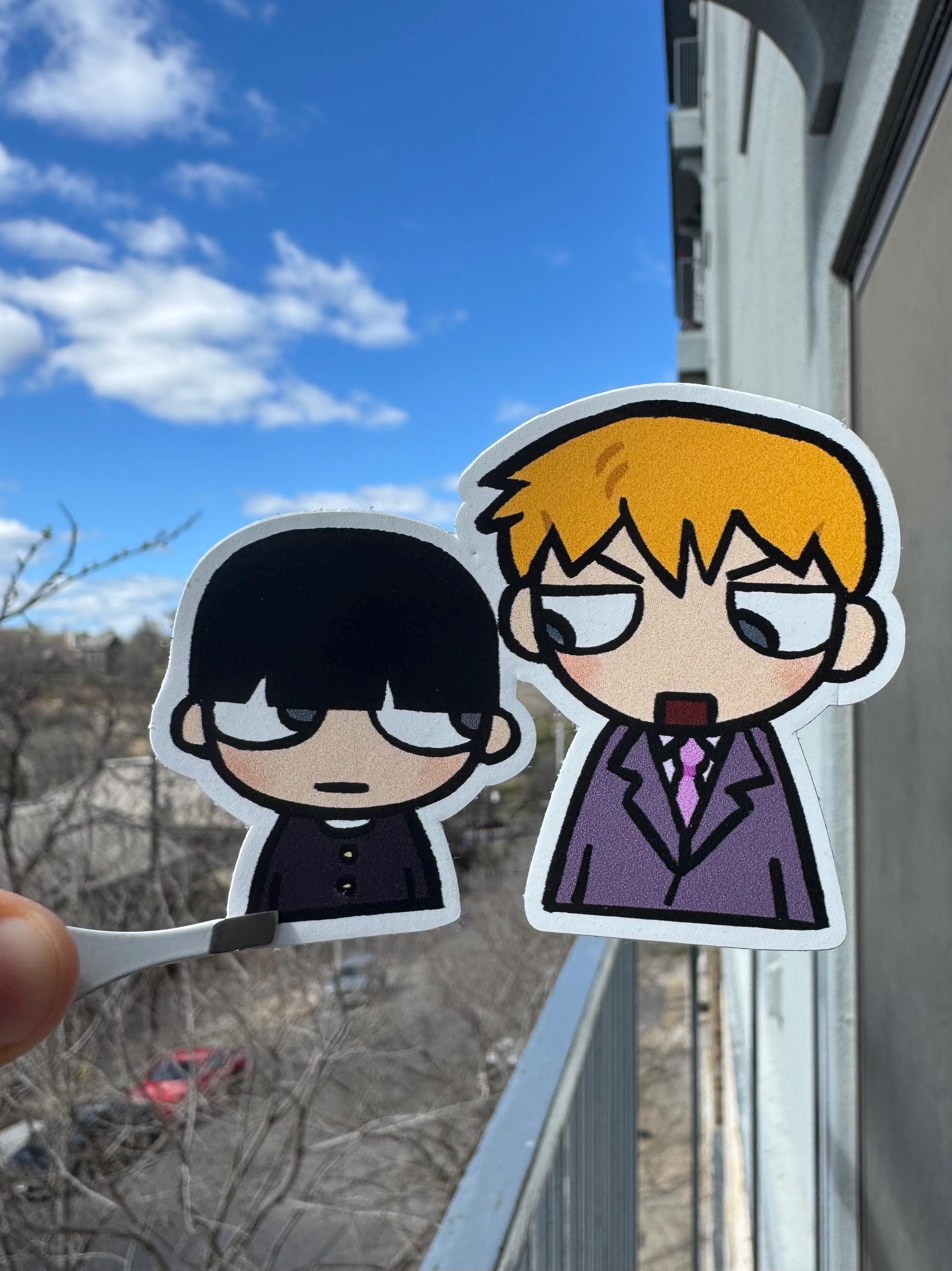 Mob Psycho 100 Stickers | 2x4 in | Waterproof & Vinyl - Etsy