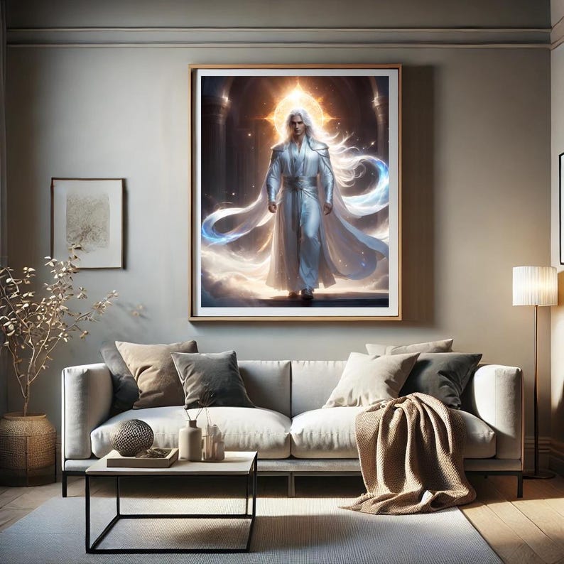 Light Mages Art Bundle | Male & Female Mystic Sorcerers | 4:5 Fantasy ...