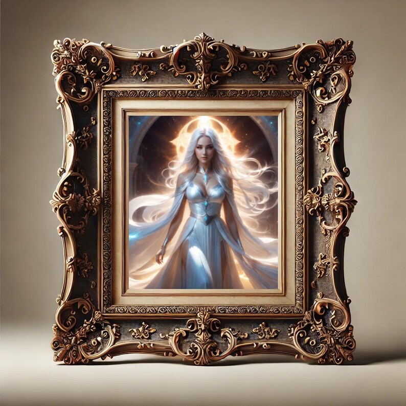 Light Mages Art Bundle | Male & Female Mystic Sorcerers | 4:5 Fantasy ...