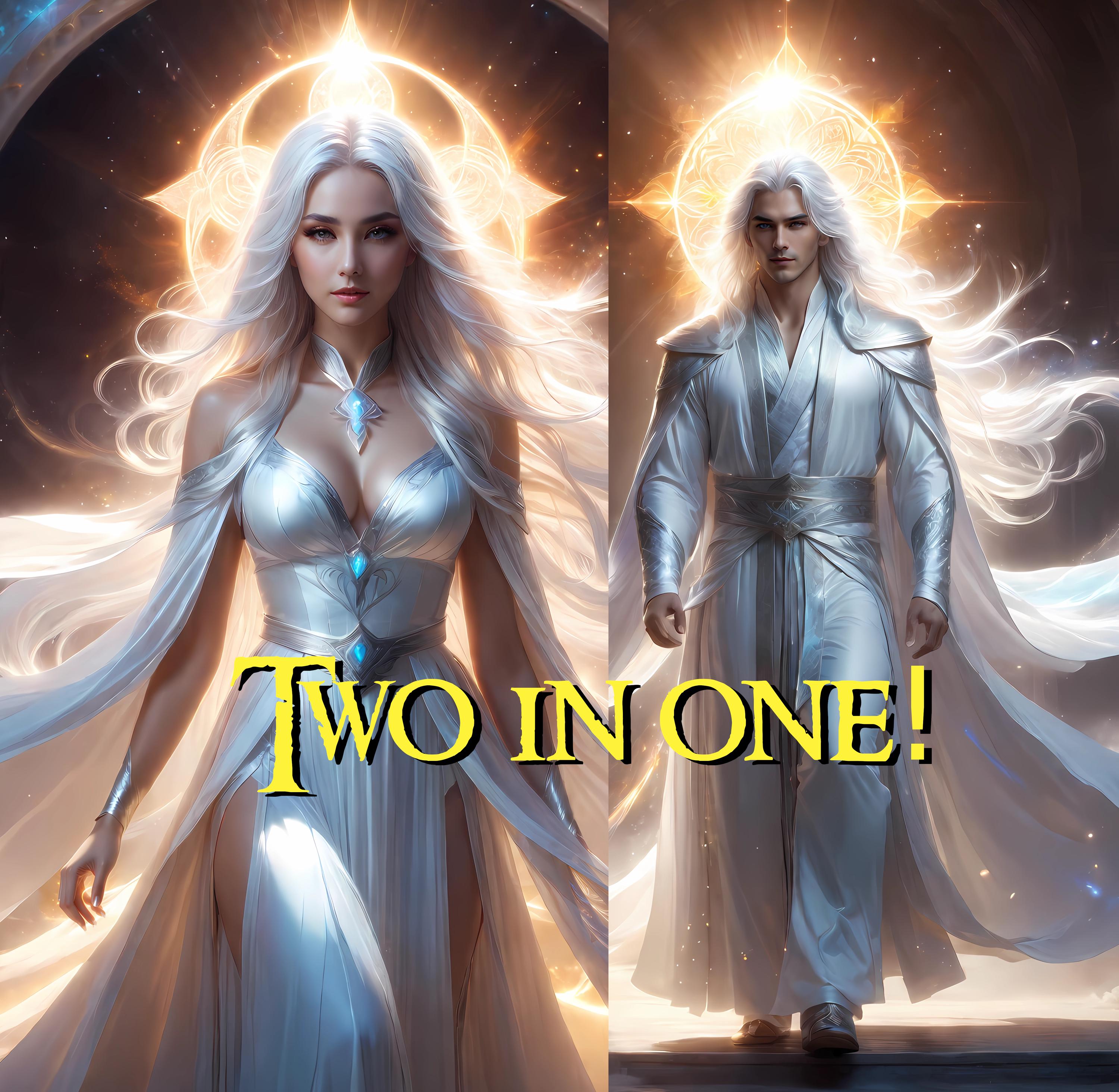 Light Mages Art Bundle | Male & Female Mystic Sorcerers | 4:5 Fantasy Digital Download - Etsy UK