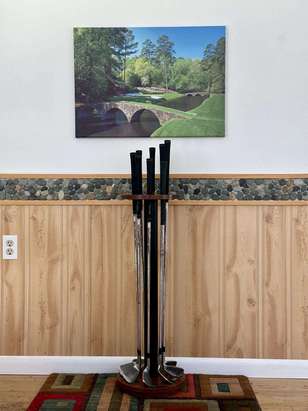 8-golf Club Display Rack Rotating - Etsy