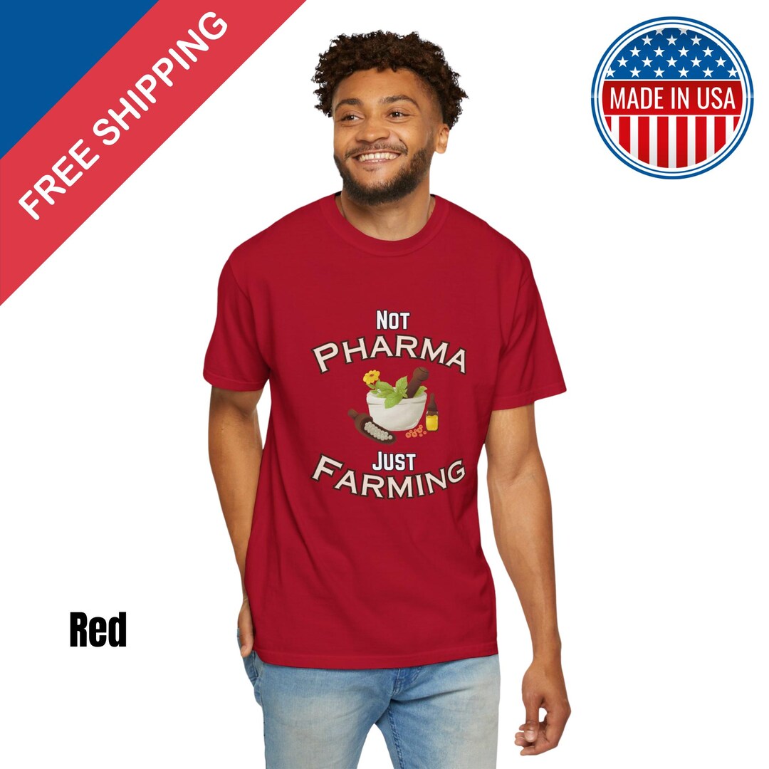Not Pharma Shirt – Food Freedom Tee, Homestead Clothing, Farm Life ...