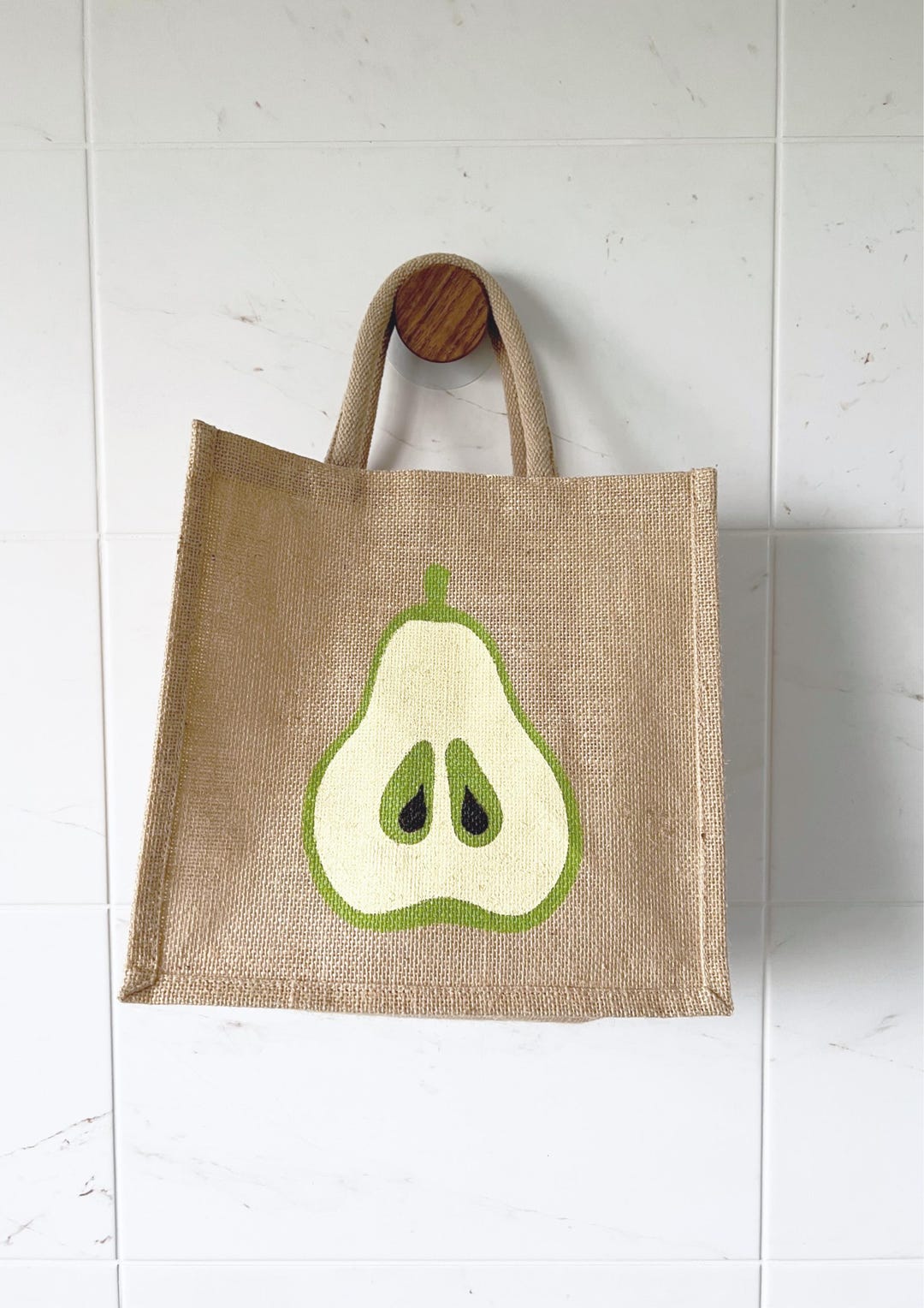 Walnut Wooden Cone Wall Hook, Minimalist Round Wall Hooks, Circle Wall ...