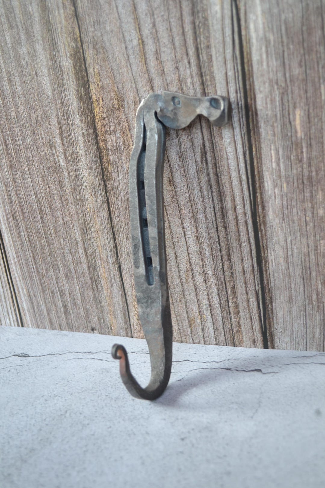 Hand Forged Horse Head Wall Hook - Artisan Crafted Metal Accessory ...