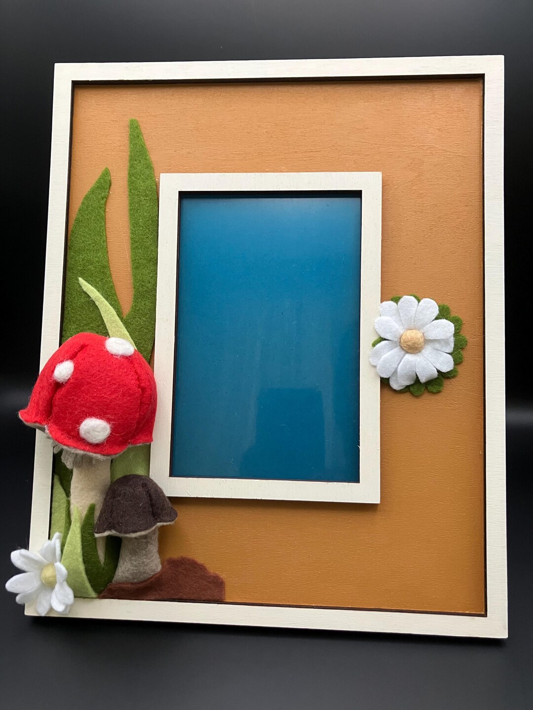 Felt Applique Floral Frames - Etsy
