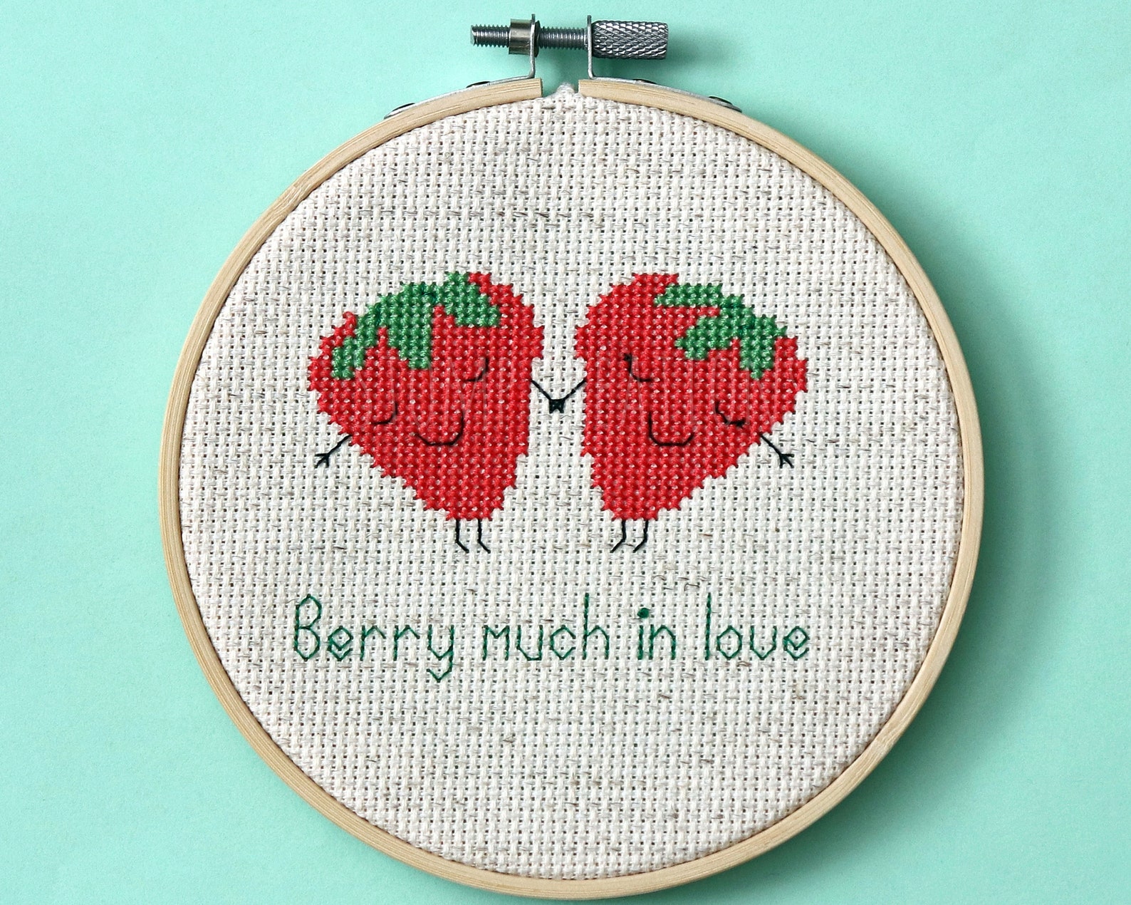 Strawberry Cross Stitch Pattern Instant Download PDF - Etsy