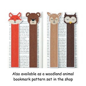 Fox Bookmark Cross Stitch Pattern - Instant Download PDF - Etsy