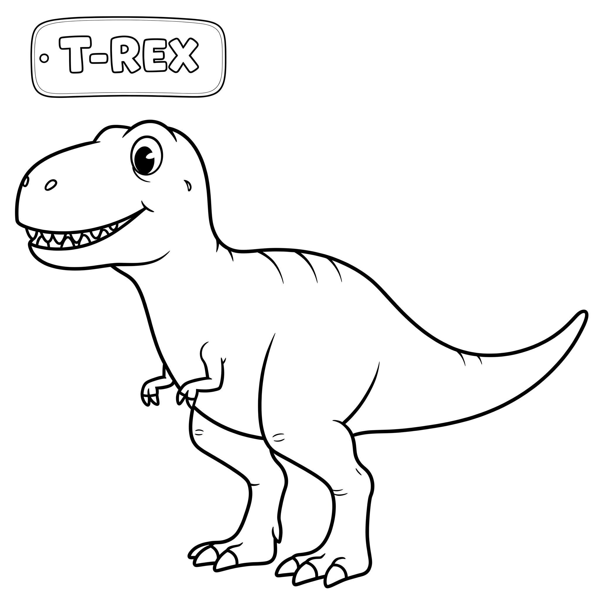 Color, Coloring, Book, Dinosaur, Kids, Pages, Ten, 10, Printable ...