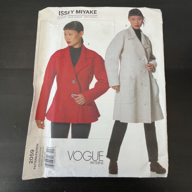 Vogue Issey Miyake Pattern - Etsy
