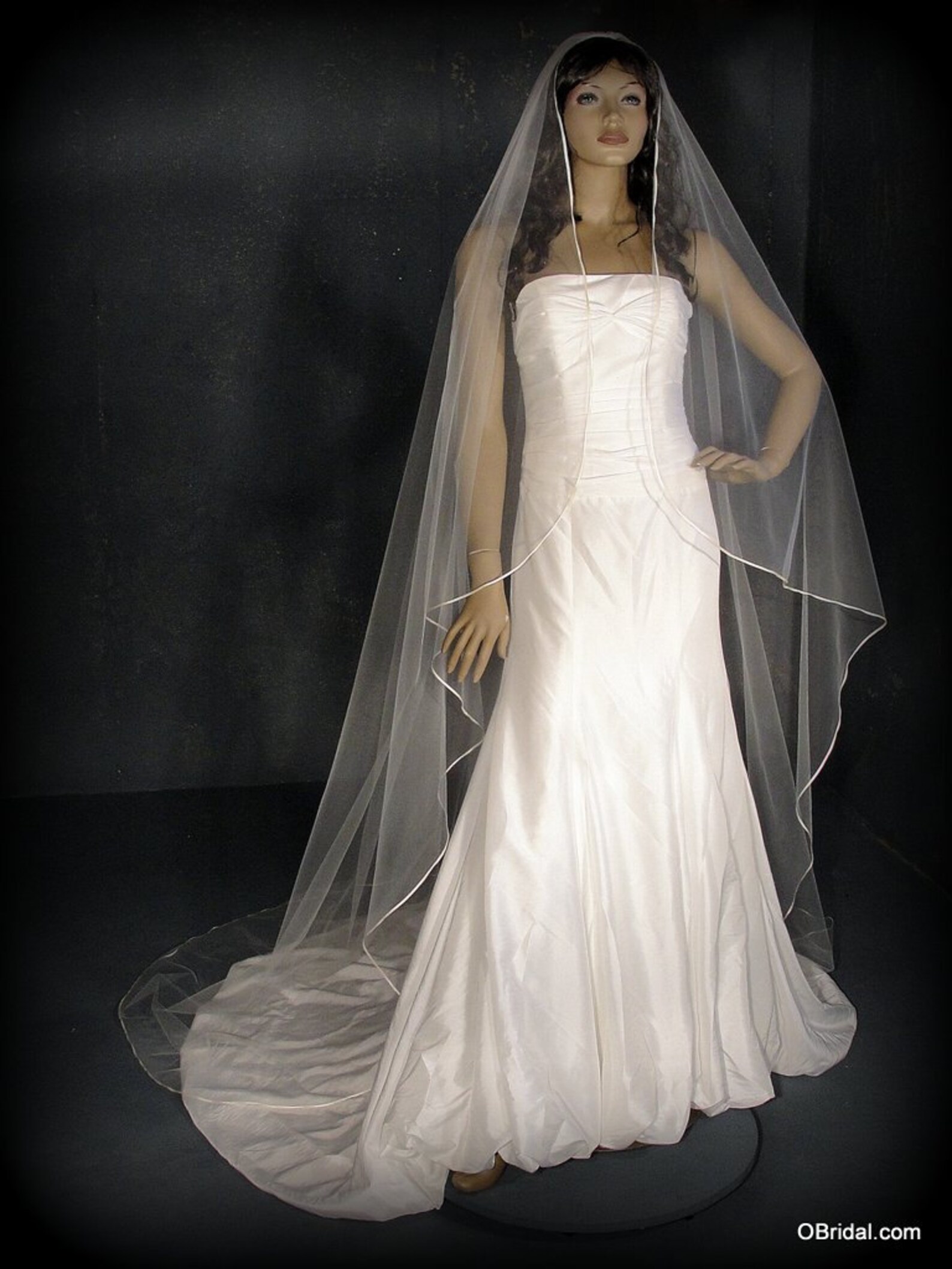 Cascading Cathedral Wedding Veil Customizeable | Etsy