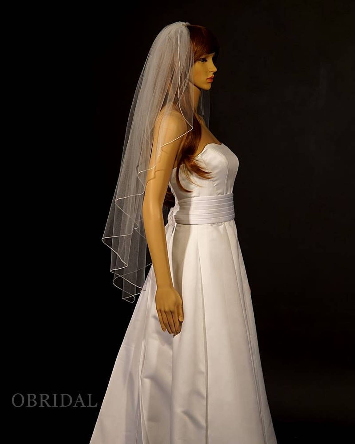 Gorgeous Cascading Veil Angel Veil Fingertip Veil Custom - Etsy