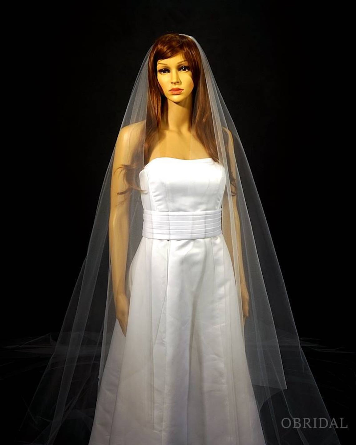 Extra Long 150" Wedding Veil, Super Long Bridal Veil, Custom Cathedral ...