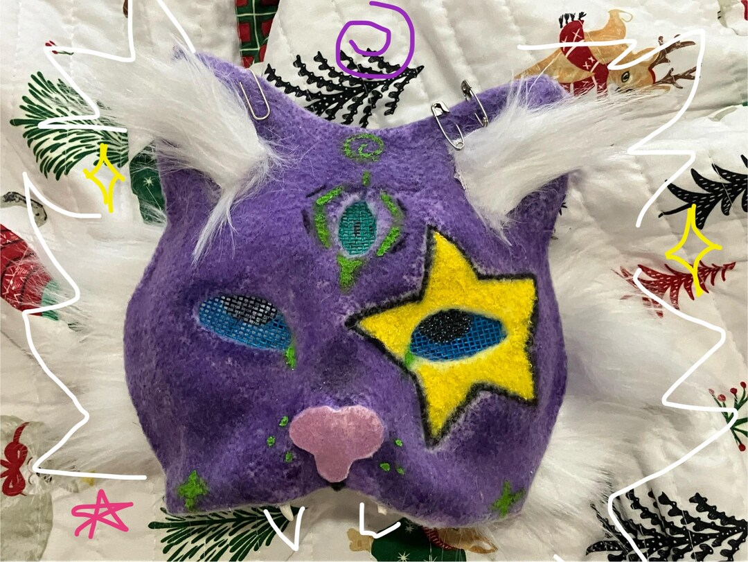 ALIEN CAT THERIAN Mask - Etsy